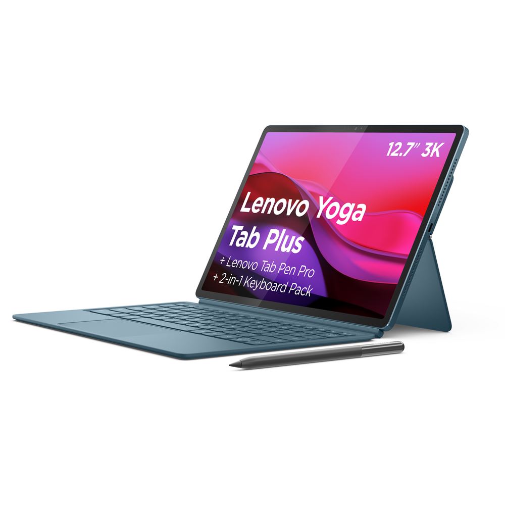 Tablette Tactile Lenovo Yoga Tab Plus 12,7" Wifi 256 Go Bleu + Clavier ...