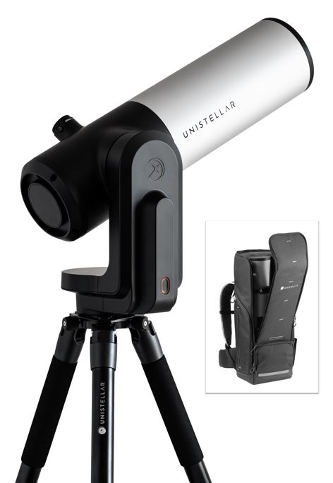 Télescope Unistellar eVscope 2 Noir et gris + sac transport - Longue ...