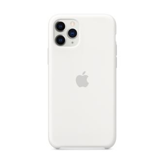 Coque en silicone pour iPhone 11 Pro Blanc - Fnac.ch - Etui pour ...