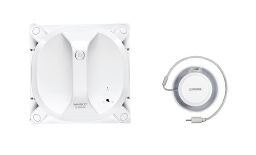 Accessoires de ménage Ecovacs Robot lave-vitre sans fil Winbot X Blanc - Achat & prix | fnac