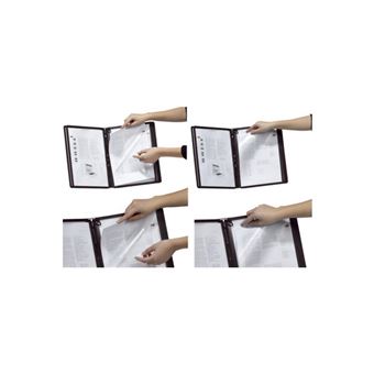 DURABLE plaque pochette SHERPA, format A4, cadre: rouge - Autres ...