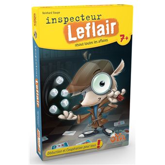 Jeu d'enquête Oya Inspecteur Leflair - Jeux d’ambiance - Achat & prix | fnac