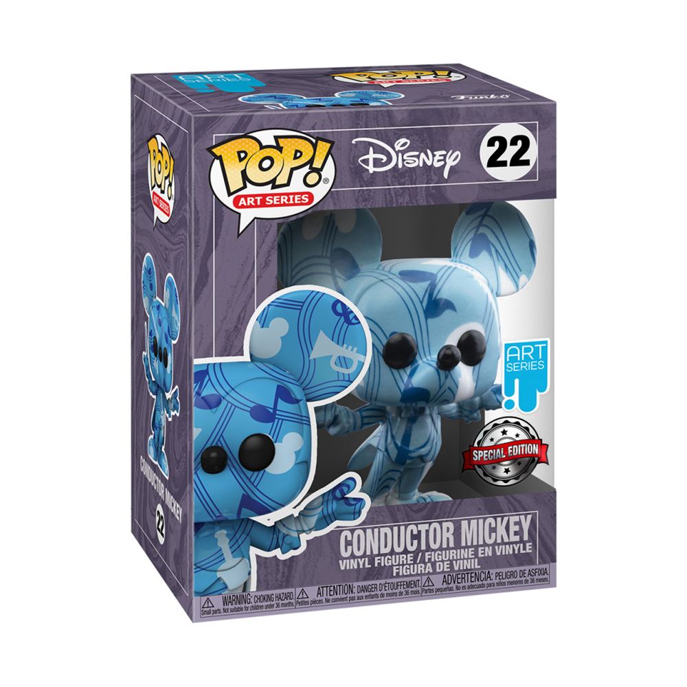 Figurine Funko Pop Artist Series Disney Conductor Mickey - Figurine de ...