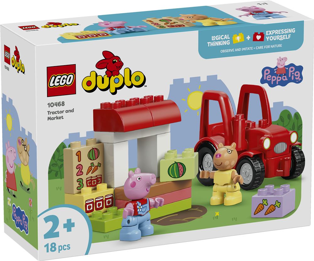LEGO® DUPLO® Peppa Pig 10468 Tracteur et marché - Lego - Achat & prix ...