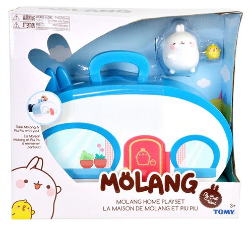 Playset Tomy La Maison de Molang et Piu Piu Figurine pour enfant Achat prix fnac