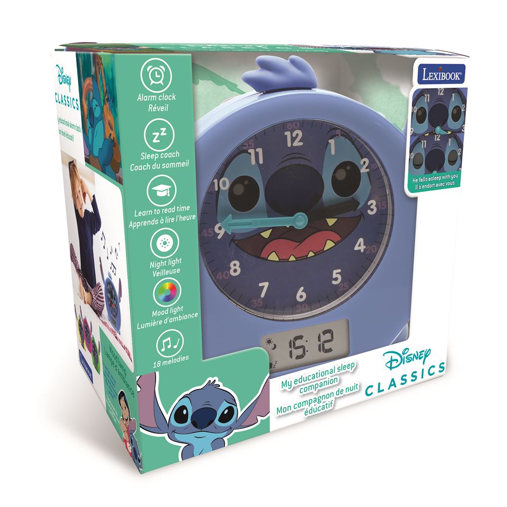 Réveil éducatif Lexibook Mon Compagnon de Nuit Stitch - Montre et réveil éducatifs - Achat ...