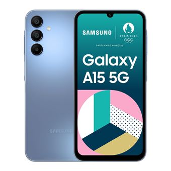 Smartphone Samsung Galaxy A15 5G Double nano SIM 128 Go 6.5" Magical ...