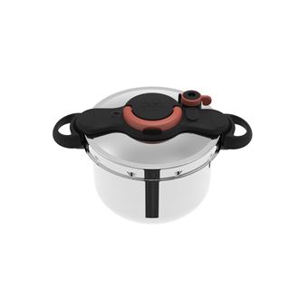 Cocotte faitout marmite Seb ClipsoMinut' Terracotta 7,5L Gris et Noir ...