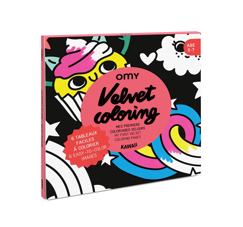 COLORIAGE VELOURS KAWAI - Autres jeux créatifs - à la Fnac