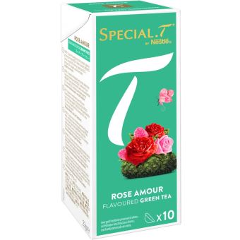 Boîte de 10 capsules thé Spécial T. by Nestlé Rose Amour | fnac Belgique