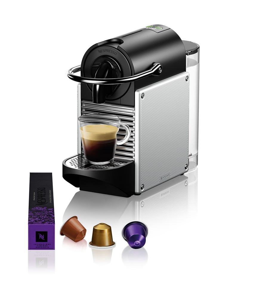 Magimix Nespresso PIXIE M110 - Koffieapparaat - 19 bar - metallic grijs ...