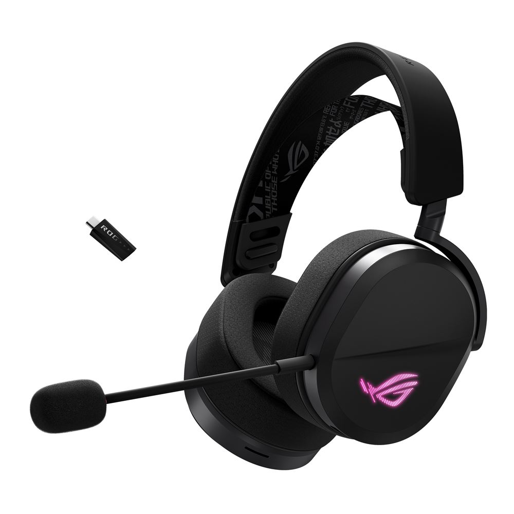 Casque PC Gaming sans fil Asus Rog Pelta RGB tri-mode Bluetooth Noir ...