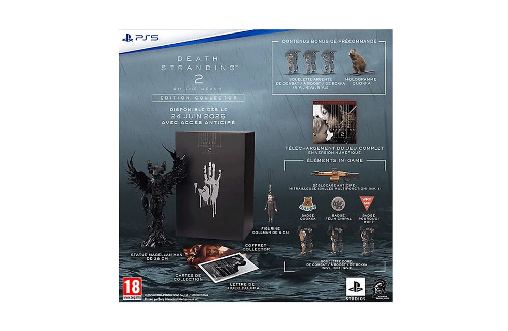 Death stranding 2 on the beach collectors edition PS5 sur Playstation 5 ...