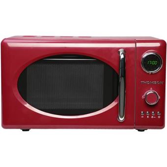 Micro ondes Thomson T-RETRO20RED 700 W Rouge - Achat & prix | fnac