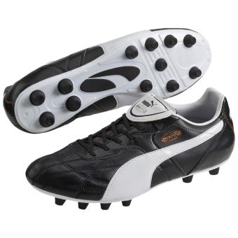 Chaussures de football Puma Esito Classico FG Noires et Blanches Taille ...