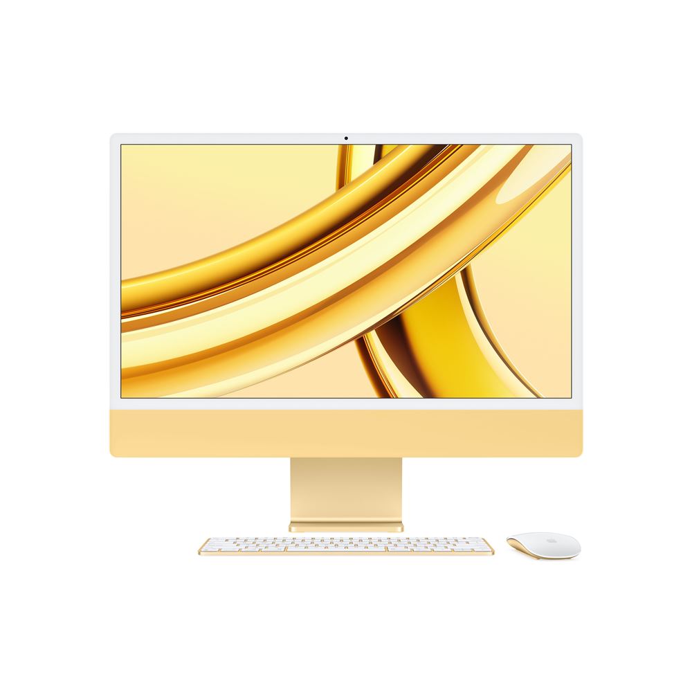 Apple iMac 24" 256 Go SSD 8 Go RAM Puce M3 CPU 8 cœurs GPU 10 cœurs ...