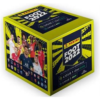 Jeu De Cartes Panini Foot 2021-22 Boîte 50 Pochettes - Carte à
