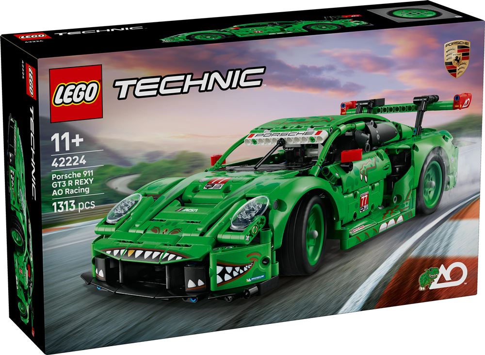 LEGO® Technic 42224 Voiture Porsche 911 GT3 R REXY AO Racing - Lego ...