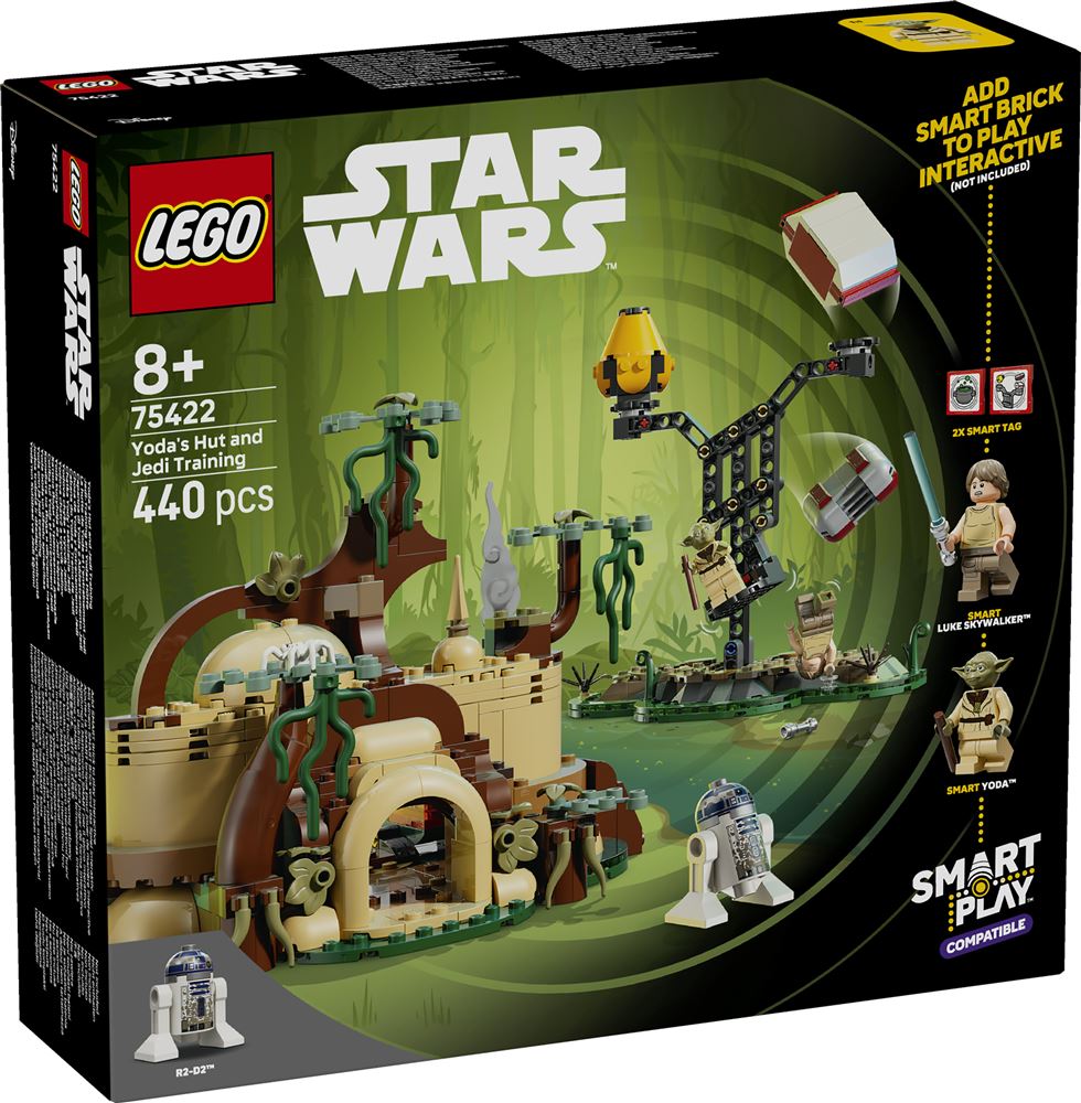 LEGO® Star Wars™ 75422 SMART Play™ : la hutte de Yoda et l’entraînement ...