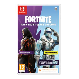 Fortnite Darkfire & Ice Bundle Code in a box, achat Jeu vidéo neuf ou ...