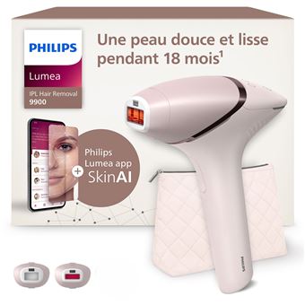 Epilation semi-définitive Philips BRI950/02 épilateur à lumière pulsée Blanc et Rose | fnac Suisse