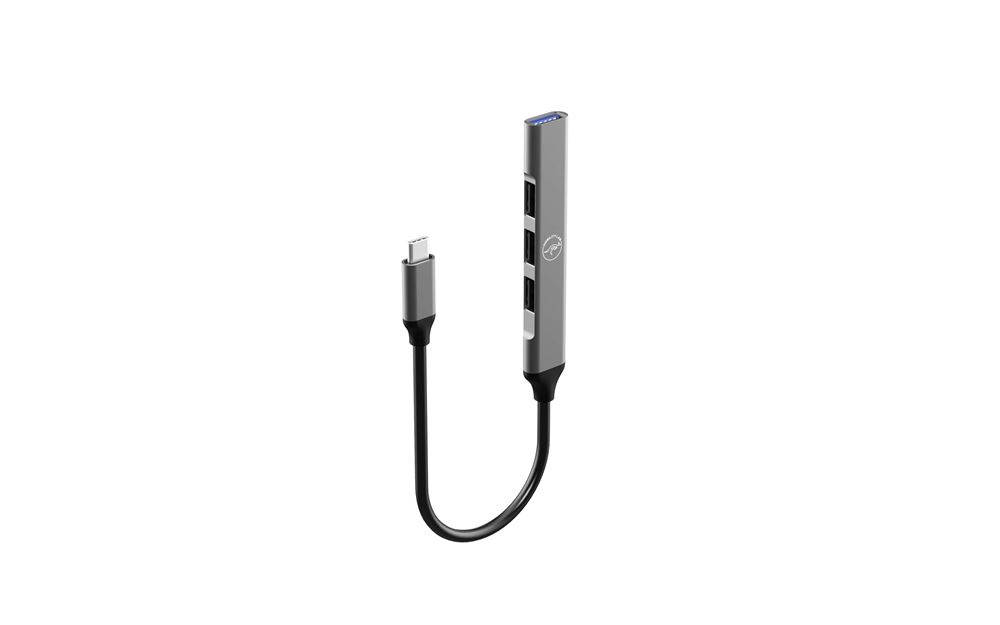 Hub USB-C Ultra Slim 4 ports 3 USB-A 2.0 et 1 USB-A 3.0 Mobility Lab ...