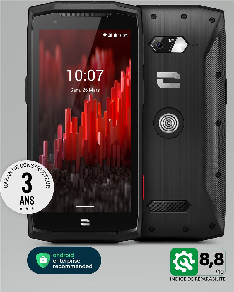 Smartphone Crosscall Core-M5 4.95" Double SIM 32 Go Noir - Smartphone ...