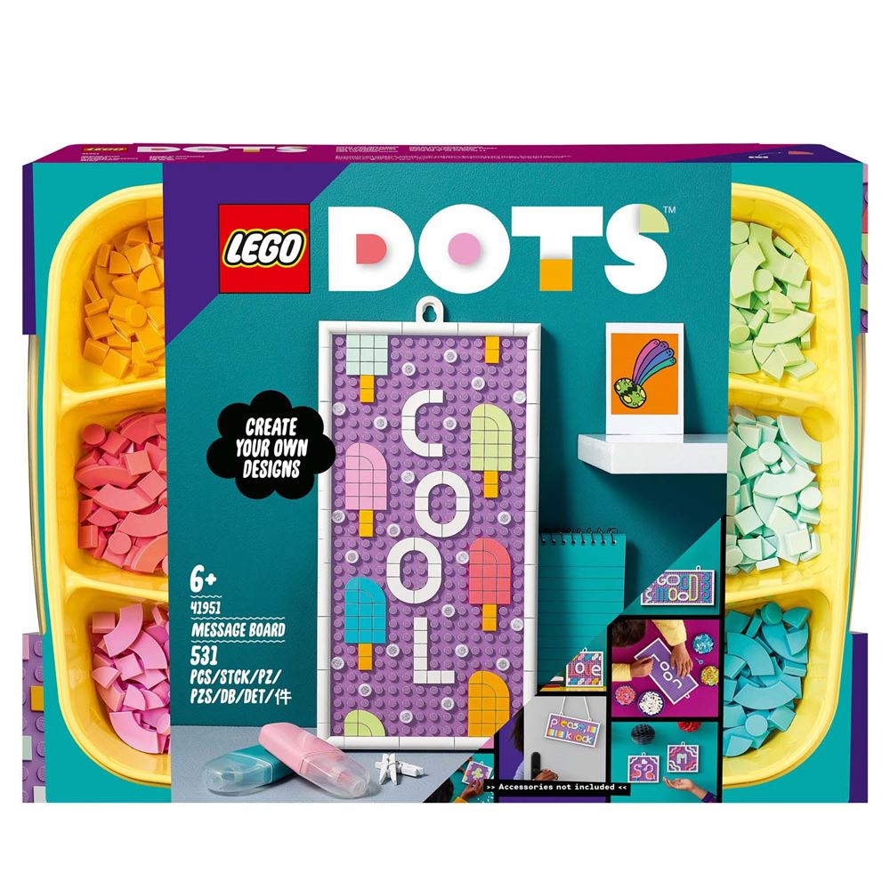 LEGO 41951 DOTS - NOTITIEBORD DOTS - LE TABLEAU À MESSAGES - Lego - Fnac.be