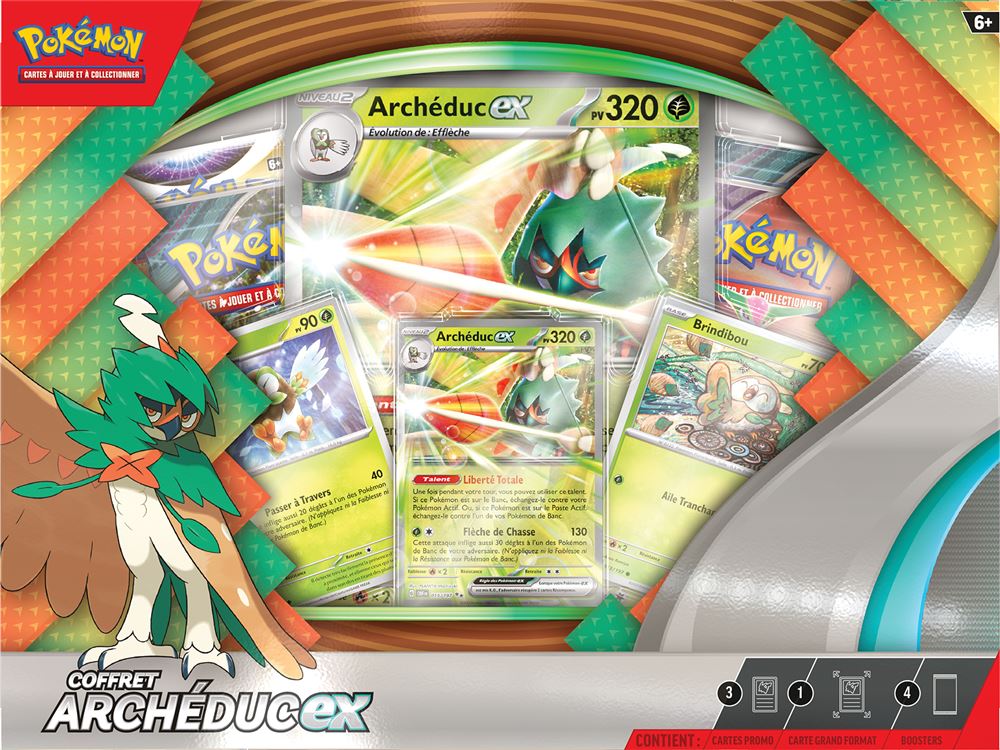 Cartes à collectionner Pokémon Coffret Archéduc-ex - Carte à ...
