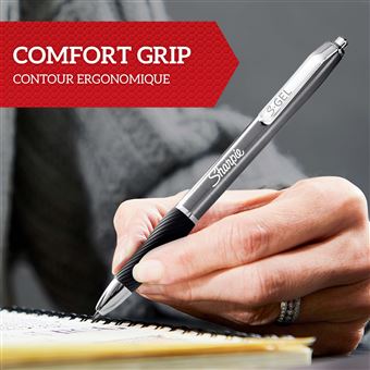 Stylo roller gel Sharpie Metal 0 7 mm Encre Bleu Stylo roller Achat prix fnac