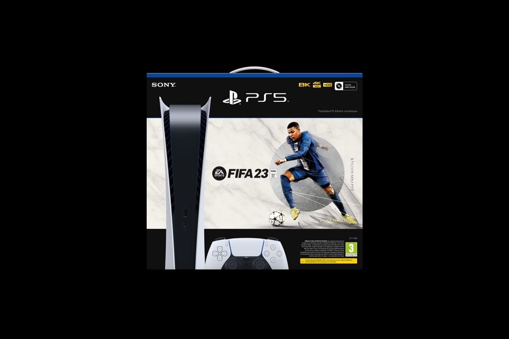 Pack Console Sony PS5 Digital + FIFA 2023 - Console PlayStation 5 ...