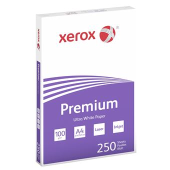Ramette de papier Xerox 250 feuilles A4 100g Blanc - Papier d ...