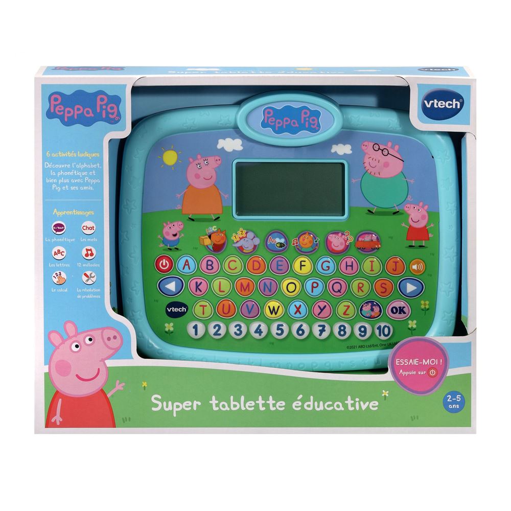 Super tablette éducative Vtech Peppa Pig - Tablettes educatives - Achat ...