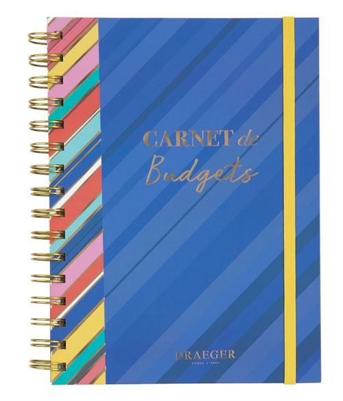 Carnet de budgets à spirales A5 Draeger Home Office 15,5 x 21 cm ...