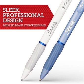 Stylo roller gel Sharpie Fashion 0 7 mm Encre Bleu Stylo roller Achat prix fnac