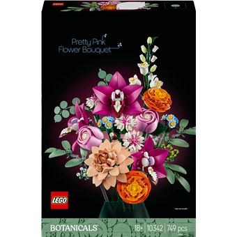LEGO® Botanicals 10342 Le joli bouquet de fleurs roses - Lego - Achat ...