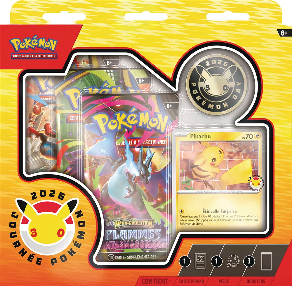 Carte à collectionner Pokémon Coffret Day 26 - Carte à collectionner ...