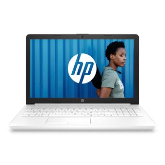 Notebook HP 15-db0069nf 15,6" AMD A4 4 Go RAM 2 To SATA Blanc neige ...