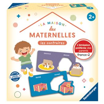 Jeu éducatif Ravensburger La Maison des Maternelles Les Contraires - Autre jeux éducatifs et ...