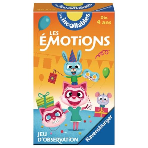 Le jeu des émotions Les Incollables Ravensburger - Jeux classiques - à la Fnac