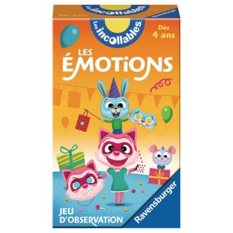 Le jeu des émotions Les Incollables Ravensburger - Jeux classiques - Achat & prix | fnac