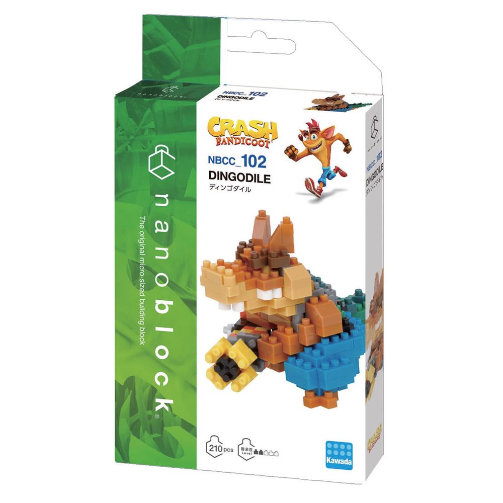 Jeu de construction Nanoblock Crash Bandicoot Dingodile - Autres jeux de construction - Achat ...