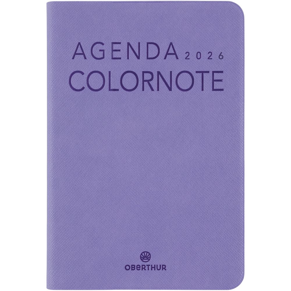 Agenda civil Oberthur collection Colornote 15 Semainier 2025 lilas ...