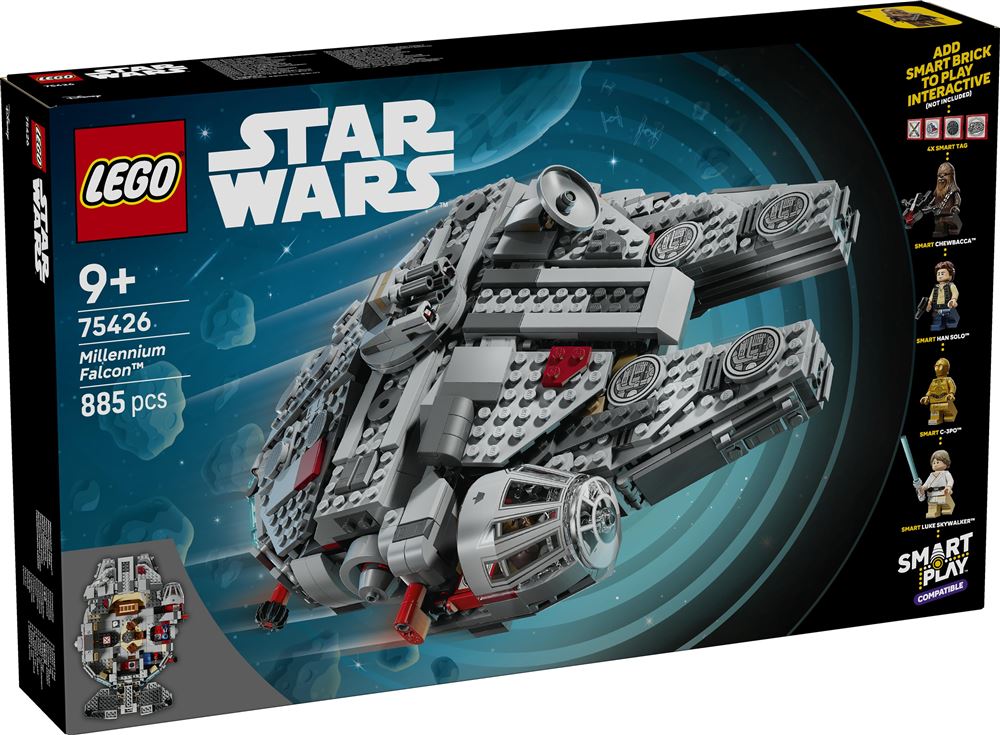 LEGO® Star Wars™ 75426 SMART Play™ : Faucon Millenium - Lego ...