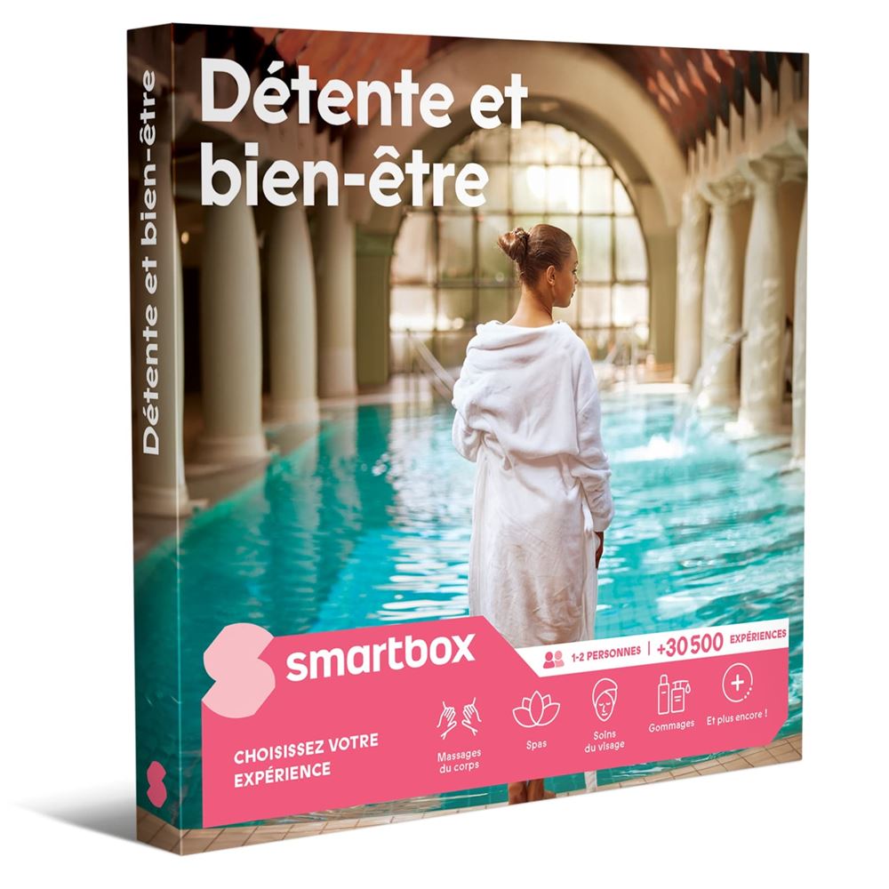 Coffret cadeau SmartBox Bon cadeau Détente et bien-être - Coffret ...