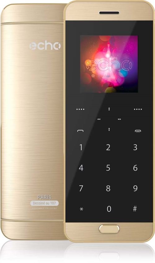 Téléphone mobile Echo Paris Double SIM Champagne - Smartphone | fnac Suisse