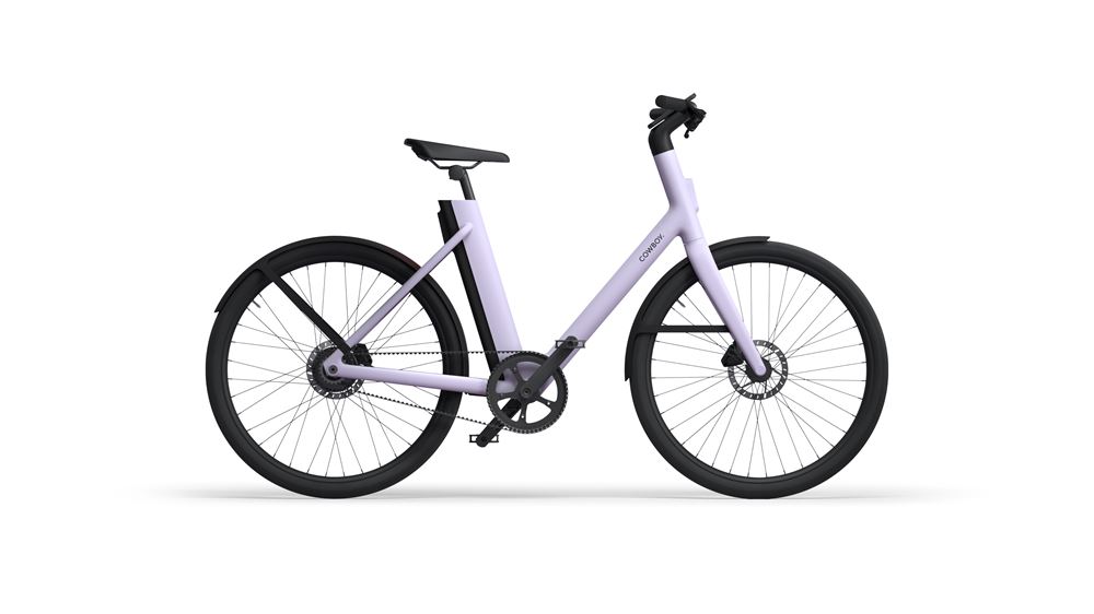 Vélo électrique Cowboy Cruiser ST Courroie carbon 250 W Lavande - Vélo ...
