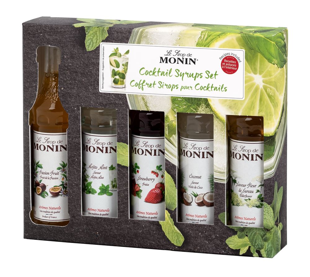 Coffret Cocktail Monin 5*5 cl - Achat & prix | fnac