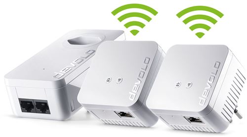 Kit de 3 adaptateurs Devolo CPL 550 WiFi Network - CPL - Achat & prix ...