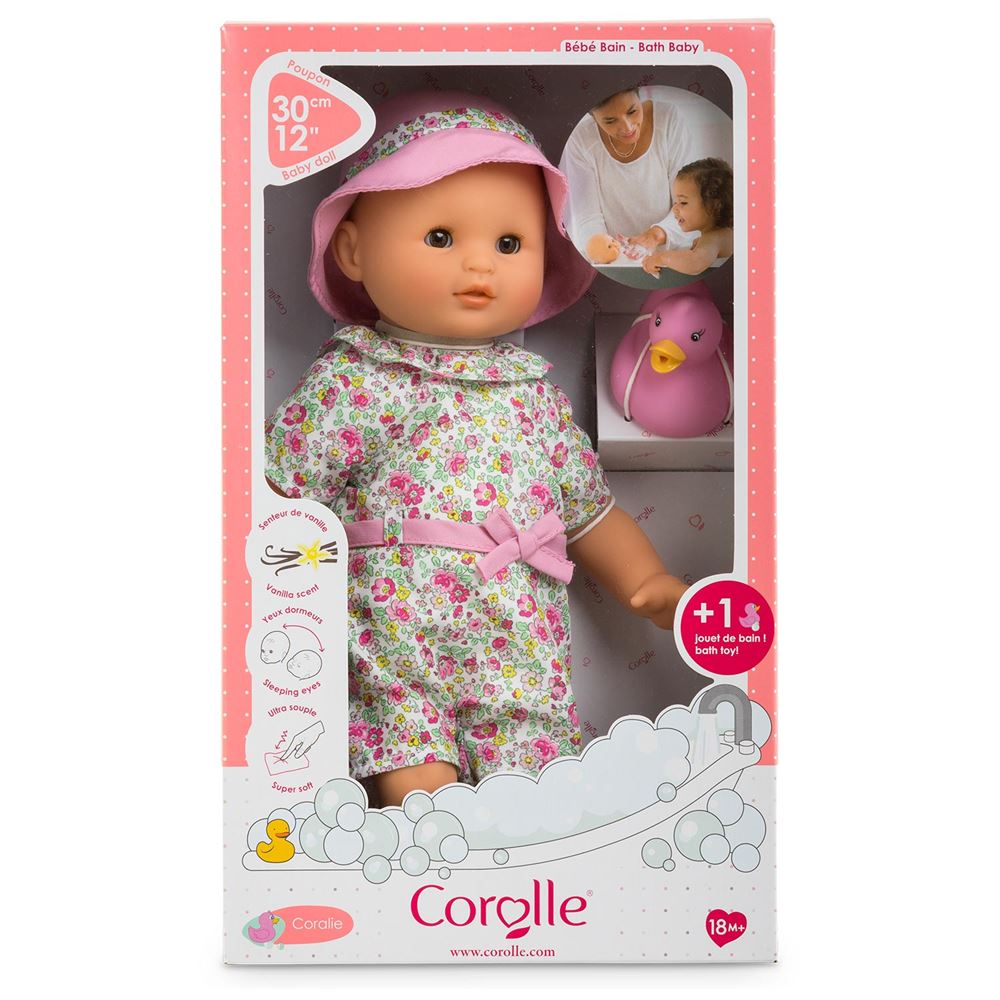 Poupon Corolle Bébé Bain Coralie Jardin en Fleurs - Poupon - à la Fnac
